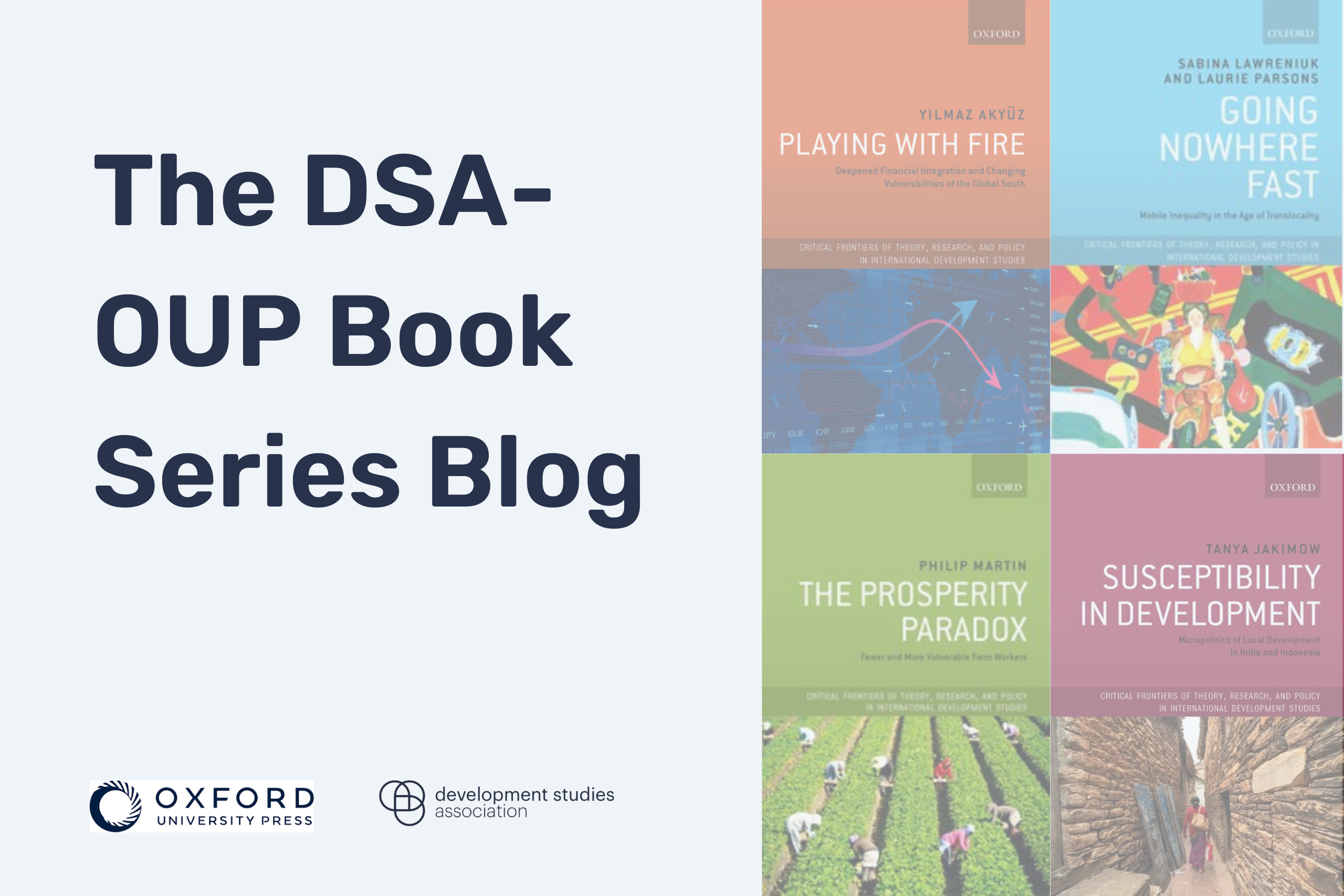 The DSA-OUP Book Series: Meet the author Daniel Agbiboa — Development Studies Association